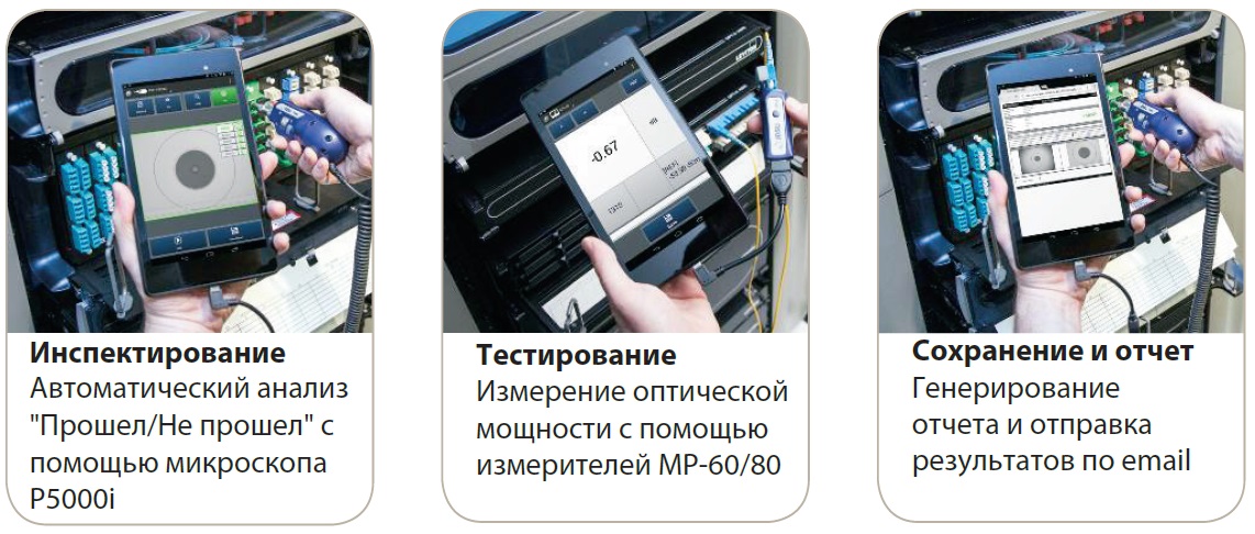 VIAVI P5000i - цифровой USB микроскоп для проверки оптических ...